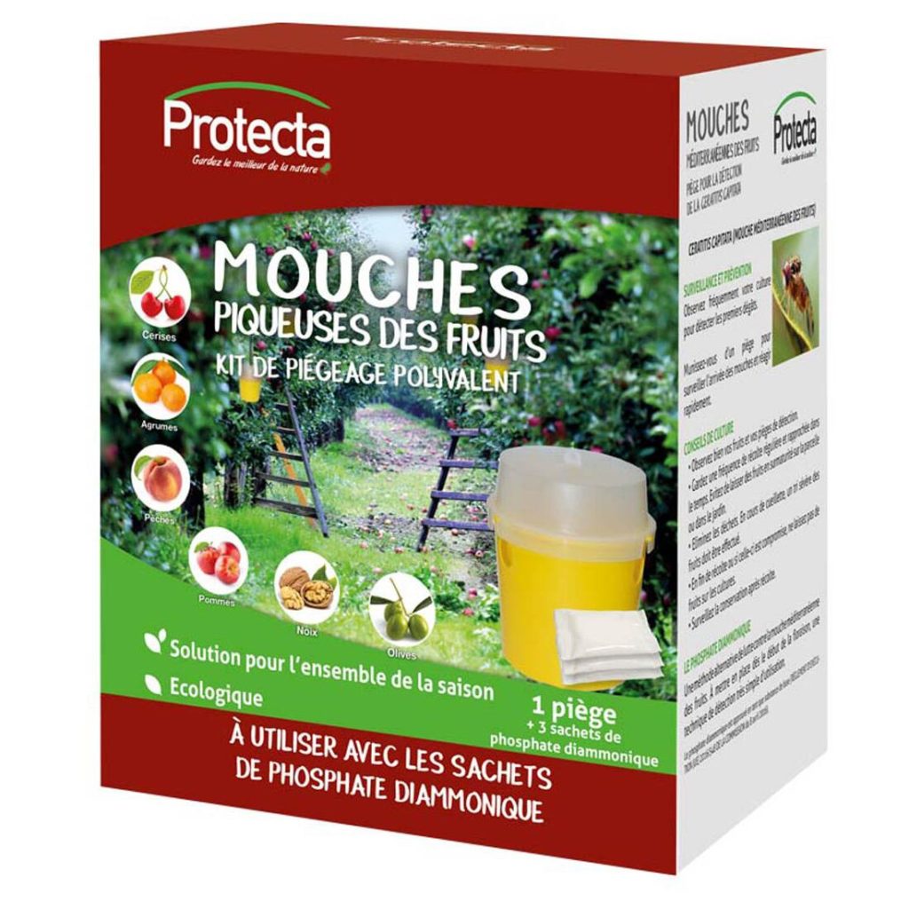 Kit piège jaune avec phosphate diammonique - Les Jardins d'Ollivier